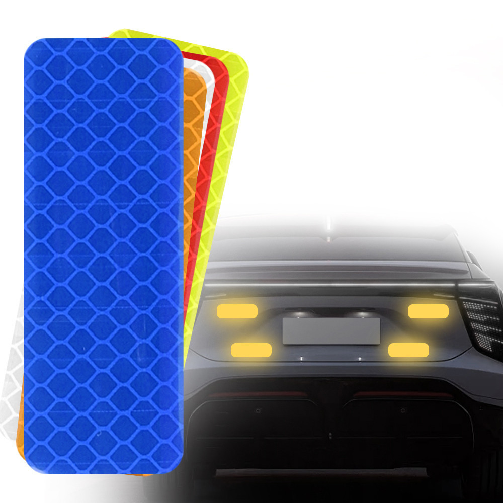 [HOT] 50Pcs Super Bright Reflective Stickers Car Truck Bumper ...