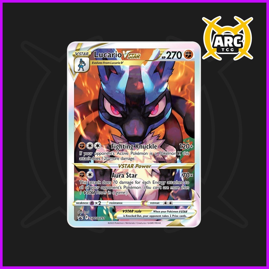 Lucario VSTAR [SWSH291] - Pokémon TCG: Sword & Shield Sealed Promo ...