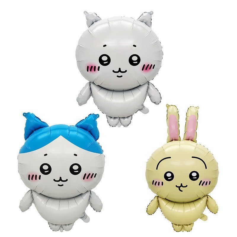 Kawaii Chiikawa Aluminum Film Balloon Kids Girl Hachiware Usagi Balloon ...