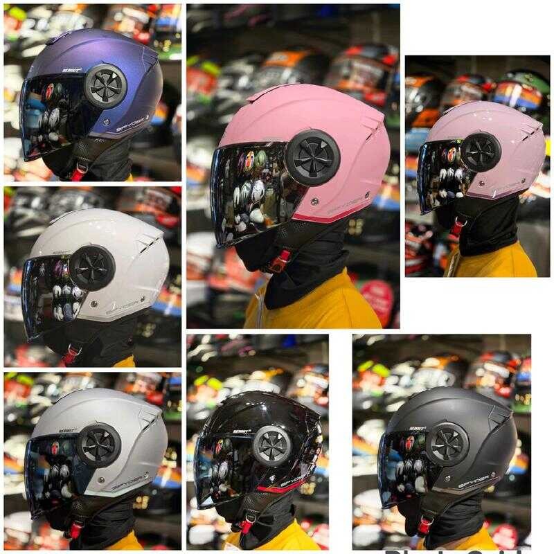 SPYDER REBOOT V2 | HALF FACE SINGLE VISOR HELMET | Shopee Philippines