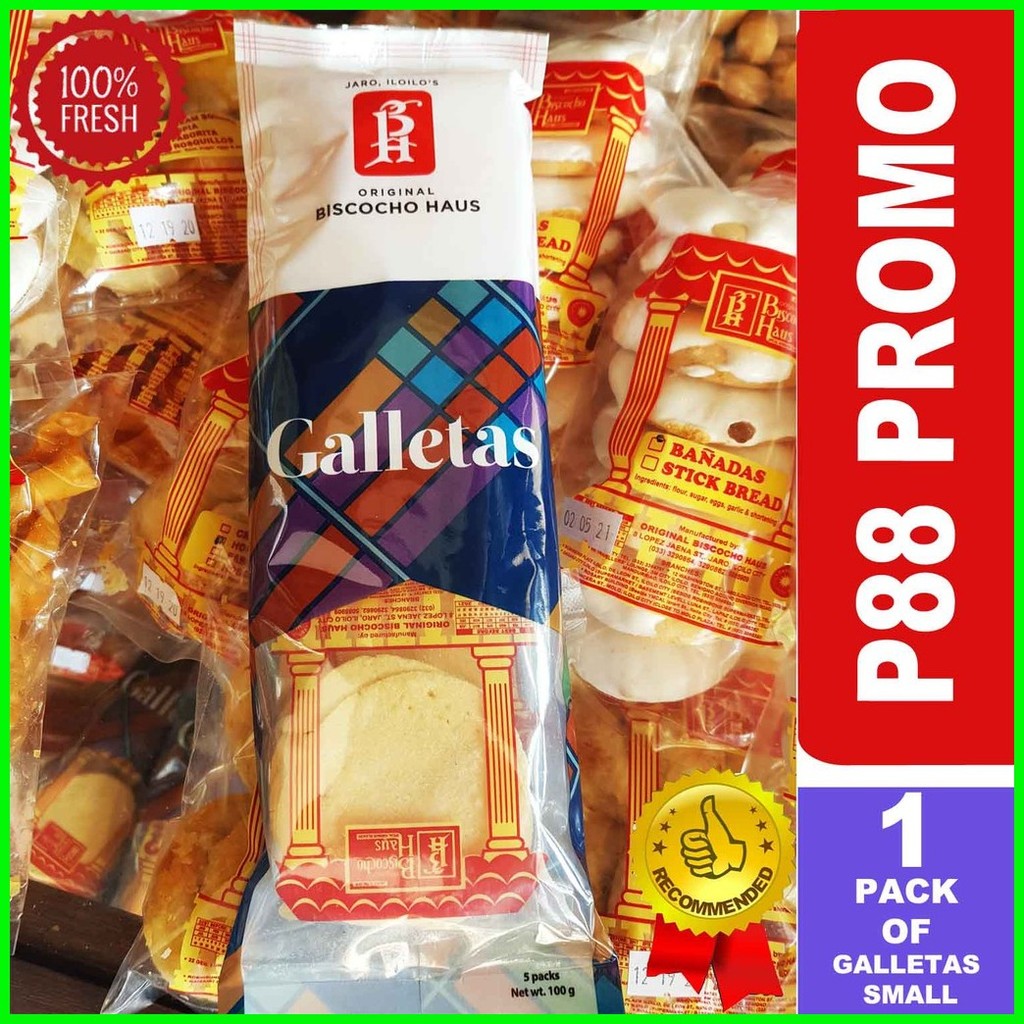 1 Pack Galletas Small Iloilo Original Biscocho Haus Best Seller ...