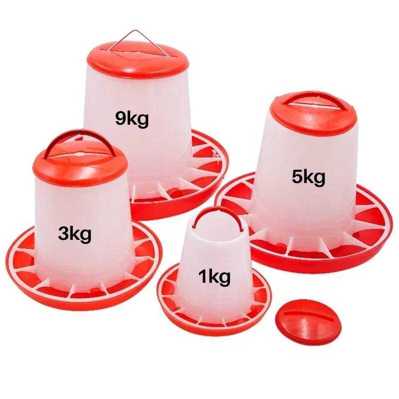 1/3/5/9Kg 3 4 Automatic Chicken Bucket Rooster Hen Feeding Device, Farm ...