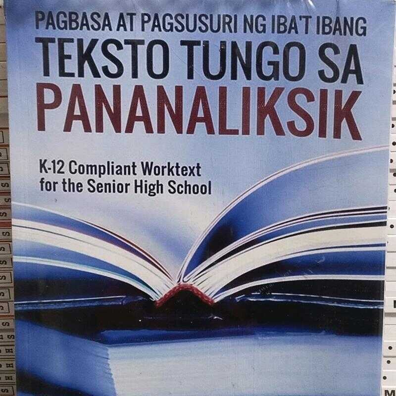 PAGBASA AT PAGSUSURI NG Iba't IBANG TEKSTO TUNGO SA PANANALIKSIK ...