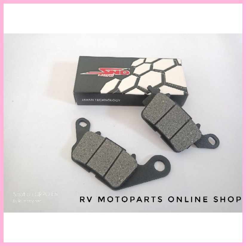 FAITO Brake Shoe & SND Racing Brake Pad Mio i 125 / Aerox 155 / mio ...