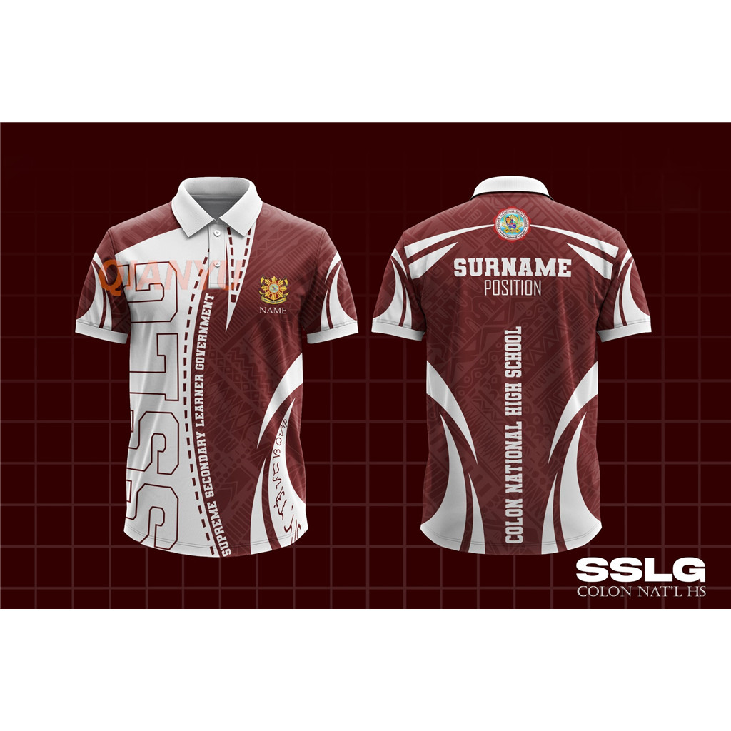 [FREE CUSTOME] SSLG Polo Shirt Summer Lapel Design Tops Full ...