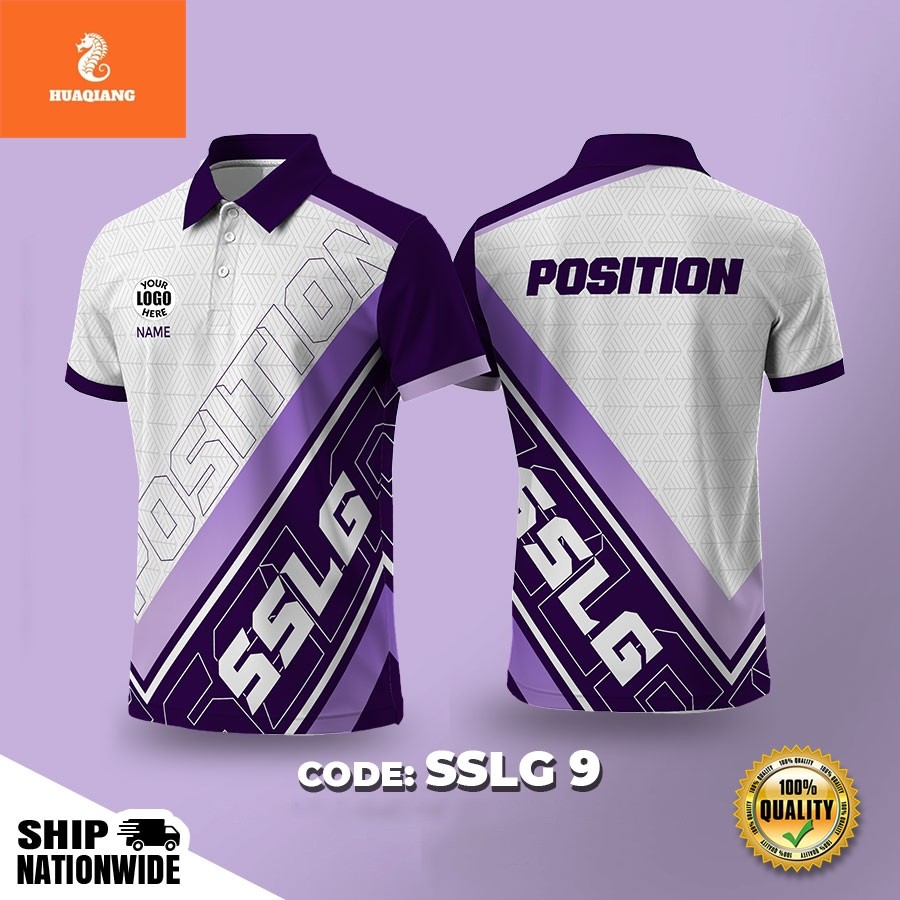 【Free Custom Name & Number&LOGO】New SSLG Full Sublimation Polo Shirt ...