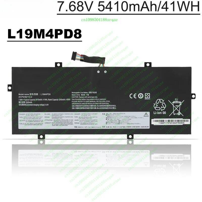 WH 41 L19C4PD8 L19M4PD8 Battery For Lenovo Yoga Duet 7-13IML05 ...