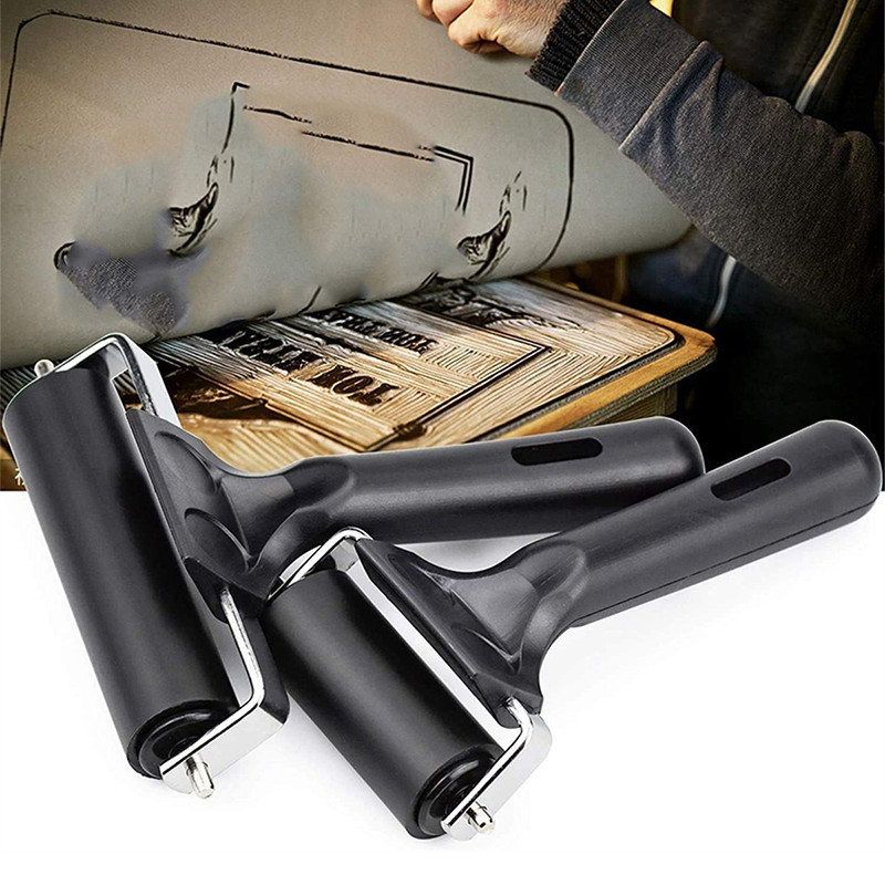 Rubber Art Craft Roller Ink Roller Art Craft Paint Decorating Tool ...