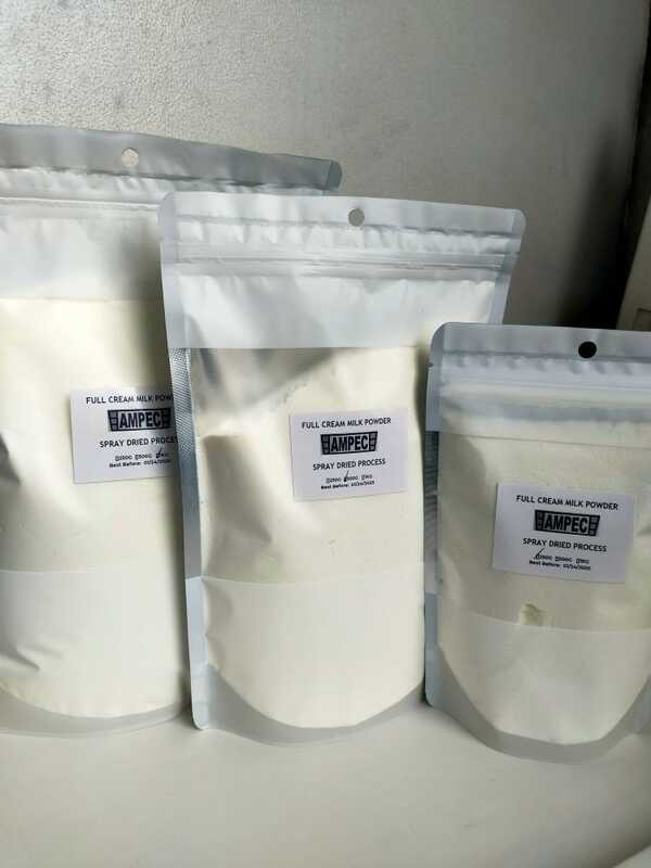 AMPEC Full Cream Milk Powder Spray Dried Process (250G, 500G, 1Kg Packs ...