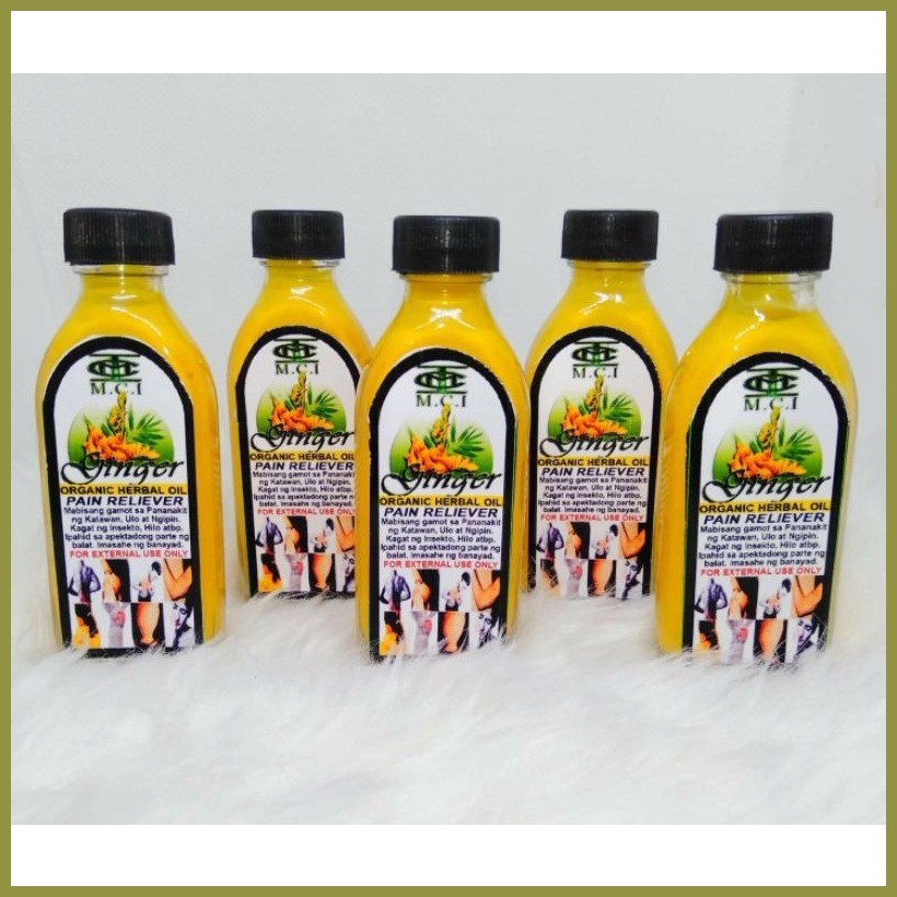 ๑ Ginger Liniment oil Cream 25ml small | Shopee Philippines