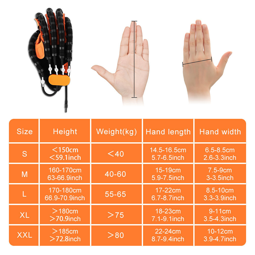 Salorie Rehabilitation Robot Gloves Hemiplegia Stroke Therapy Glove ...