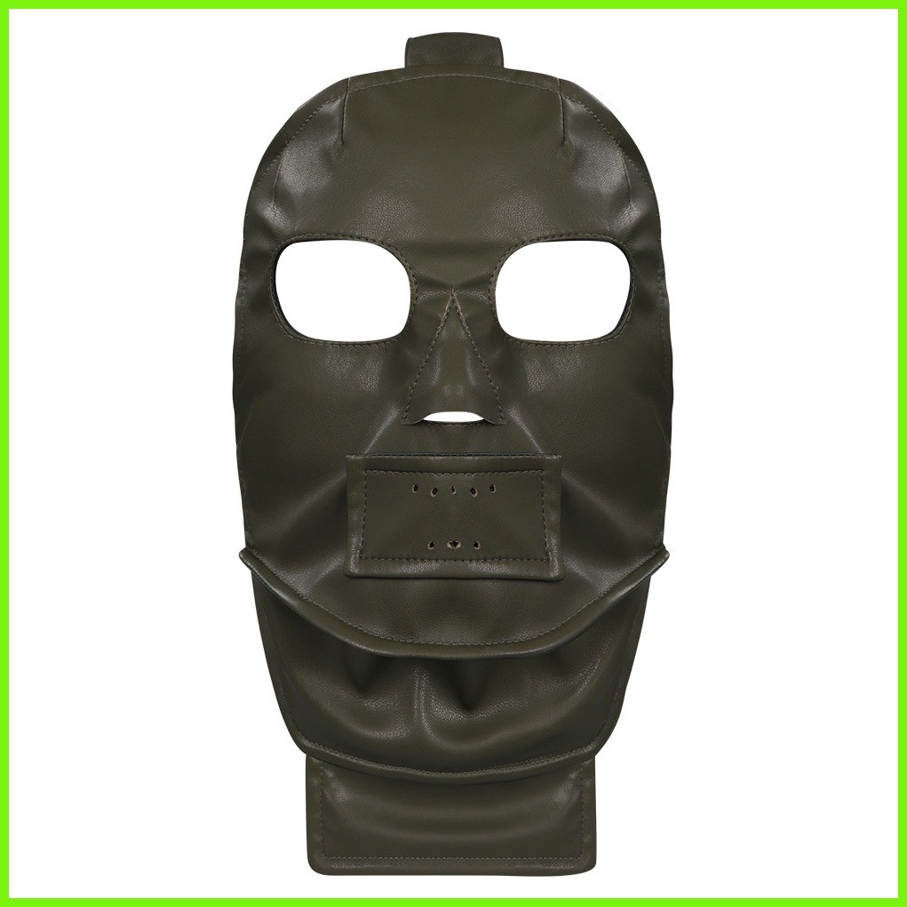 ♣ In Stock The Riddler Mask Cosplay Latex Masks Helmet Masquerade Party ...