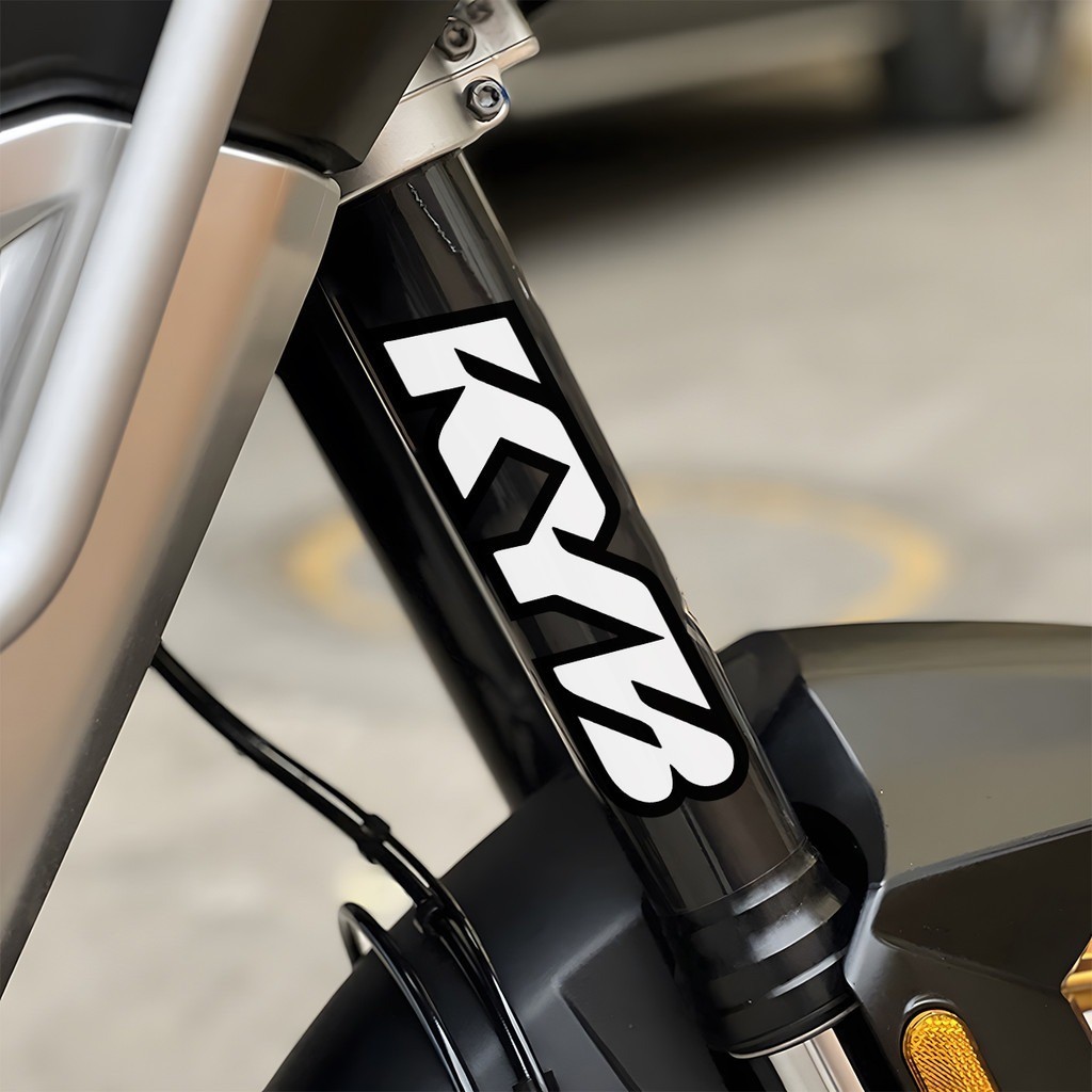 KYB Racing Reflective Sticker Suspension Shock Motorcycle Accessories ...
