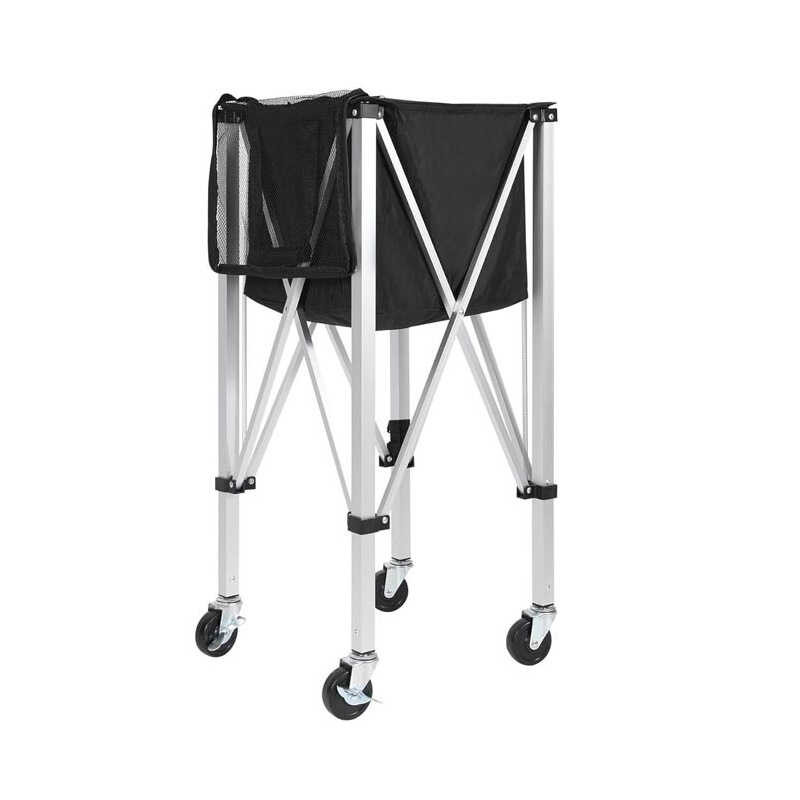 Portable 9de folding aluminum alloy volleyball cart, football cart ...