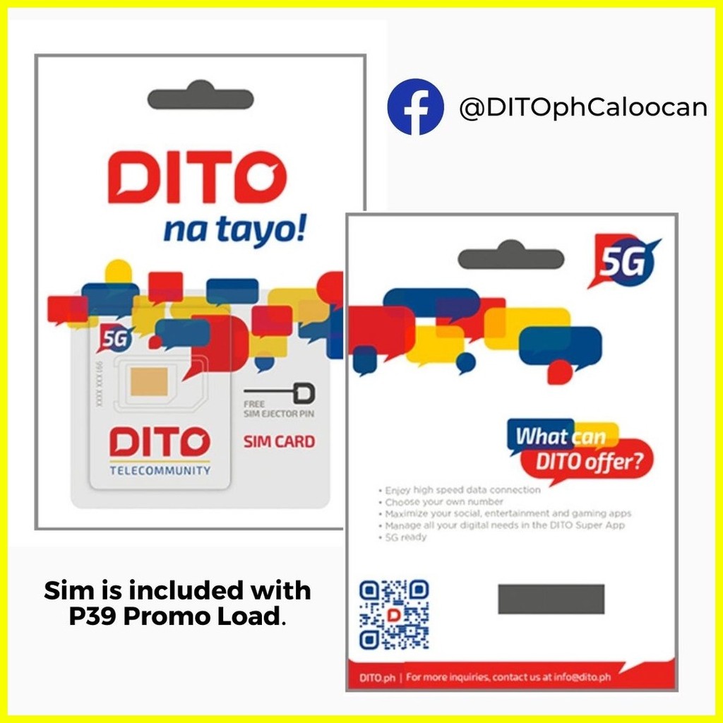 DITO RETAILER SIM (Become a DITO Loading Station) | Shopee Philippines