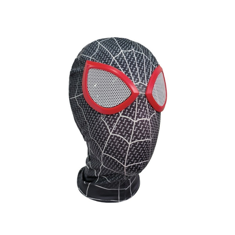 Spiderman Mask Superhero Miles Morales Peter Parker Spider Man Cosplay ...