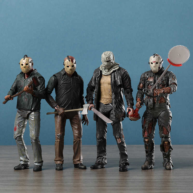 NECA Horror Movie Character Jason Action Figure Collectible Model Toy ...