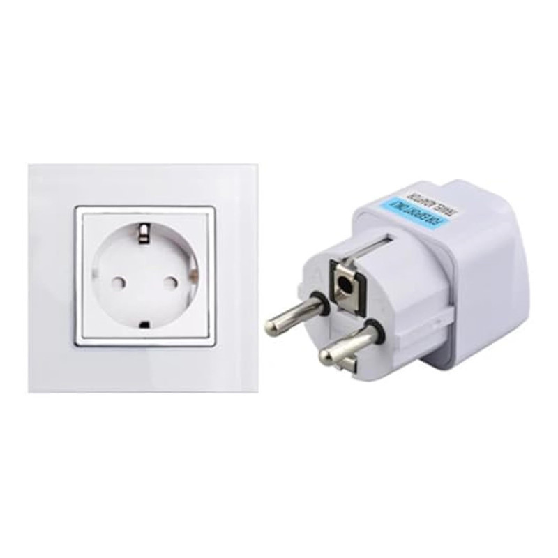 German Standard Conversion Plug South Korea Outlet Adapter Plugs Travel ...