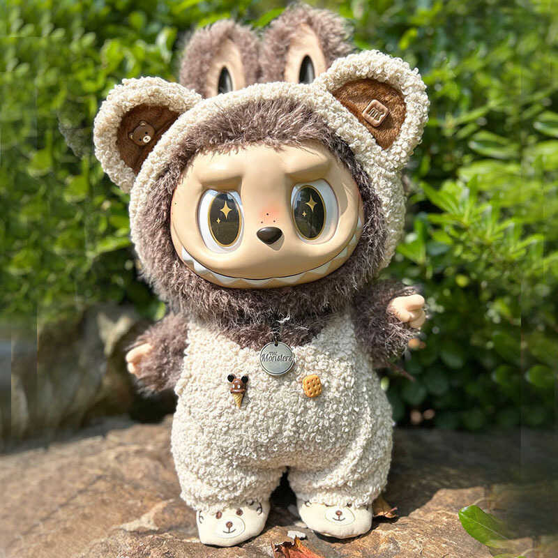 Clothing Only】58cm Labubu Clothes ZIMOMO Baby Clothes Vinyl LABUBU Bear ...
