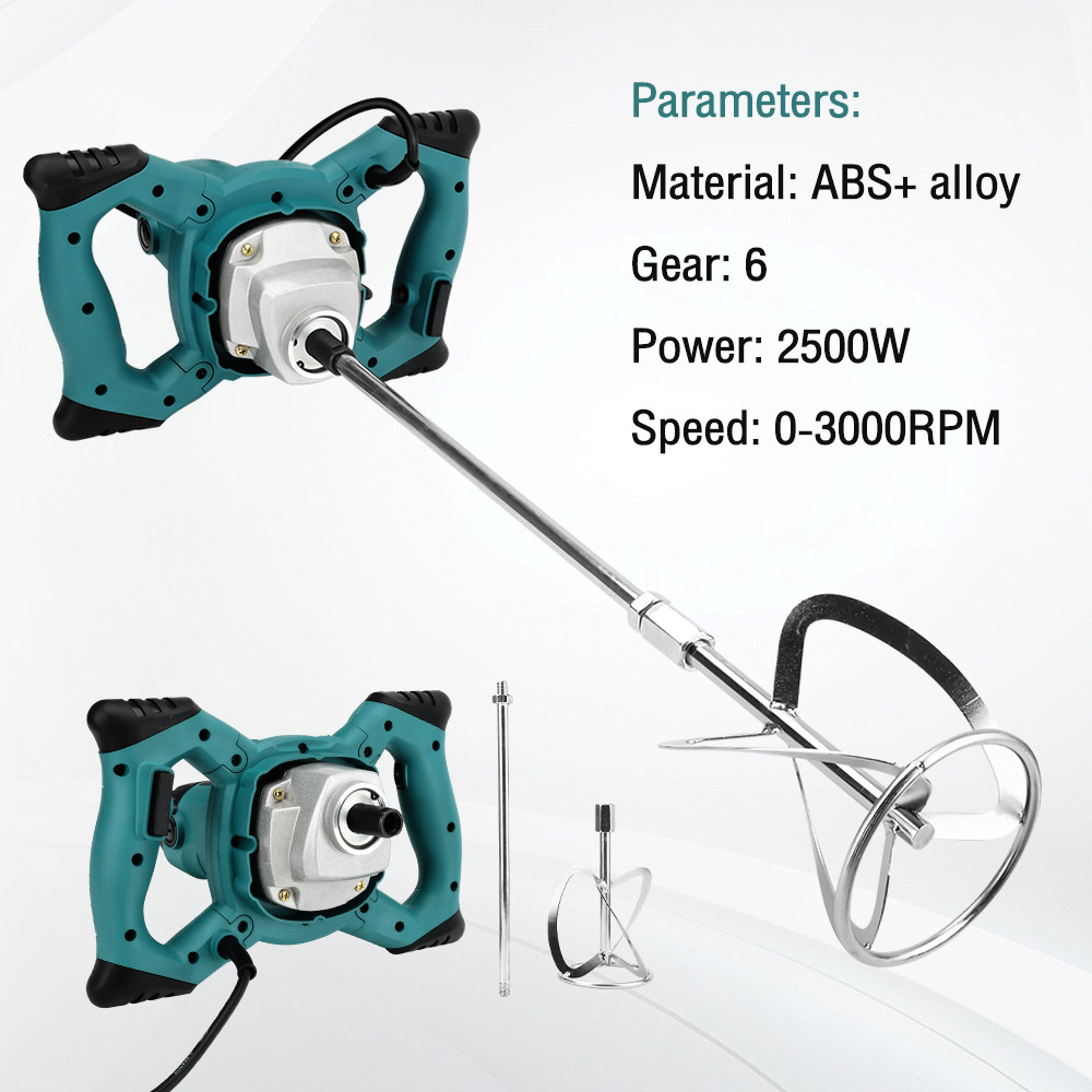 Original Multifunctional Electric Mixer Concrete Paint Blender Cement ...