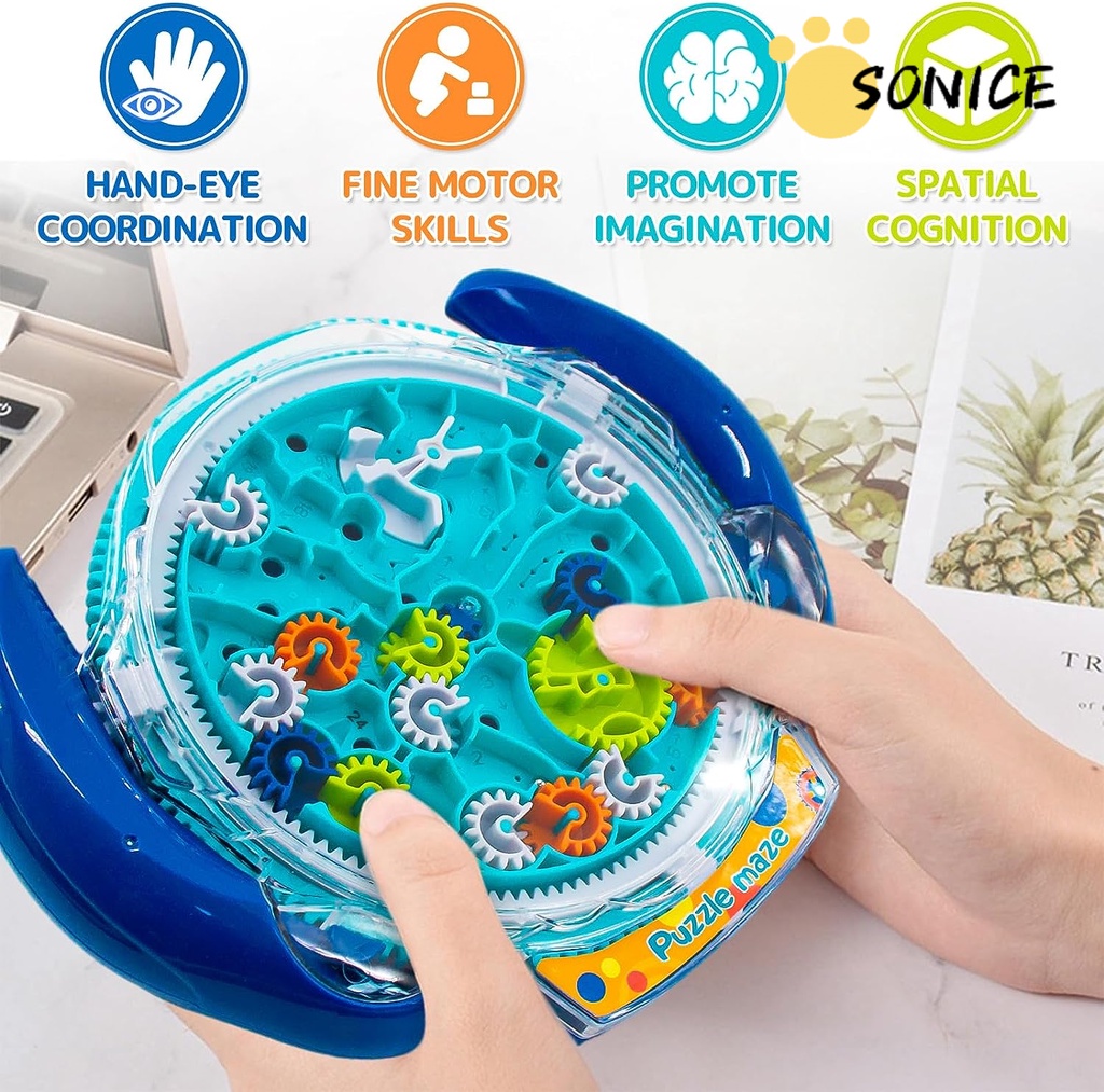 Gravity Maze Puzzle Games For Kids Cool Spaceship Maze Toy Gear Control ...