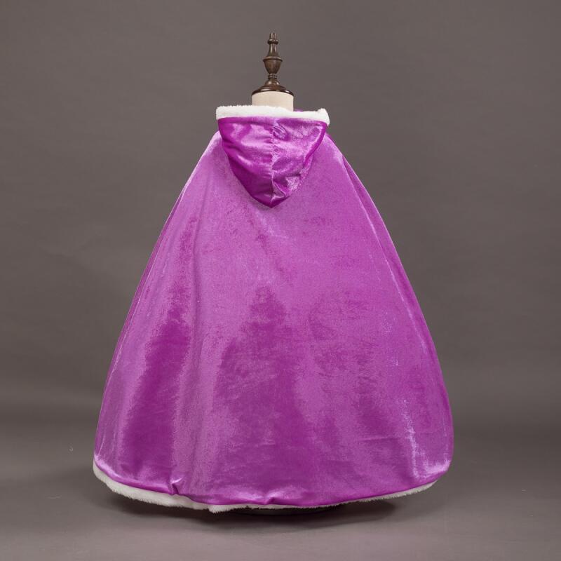 Forzen Elsa Disney Princess Costume For Baby Girl Snow White Cape Cloak ...