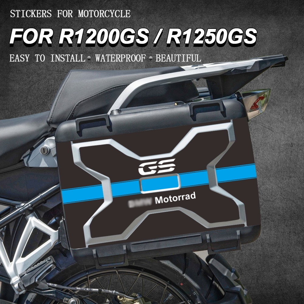 Motorcycle Stickers Trunk Box Protector Decal for BMW R1200GS Vario ...