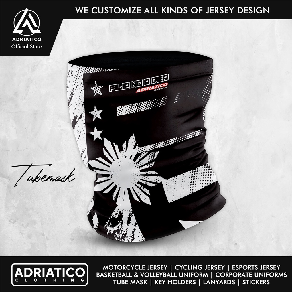 Adriatico Clothing "Filipino Rider" Motojersey Tubemask | MOTOVLOG | Shopee Philippines