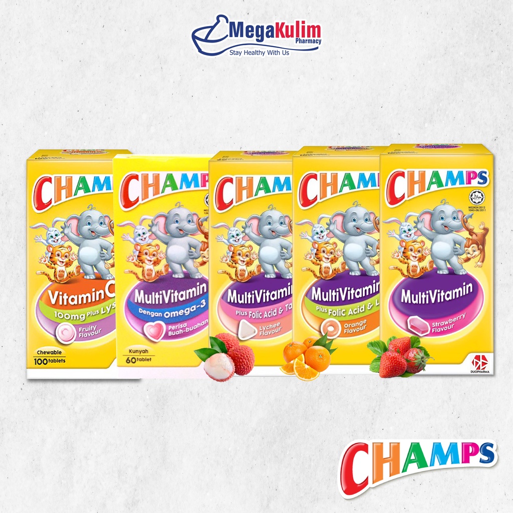 Champs Multivitamin/Vitamin C | Shopee Philippines