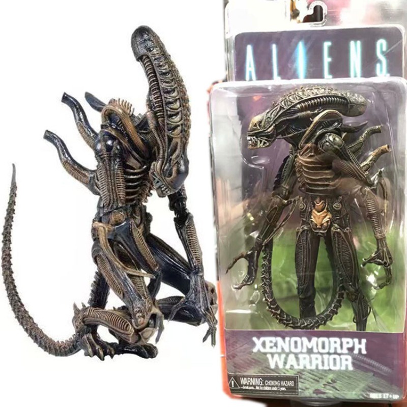 NECA Alien Vs Predator Aliens Dog Facehugger Xenomorph Newborn Figures ...