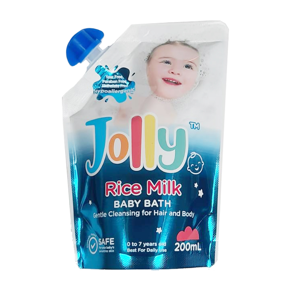 Jolly Rice Milk Baby Bath 200ml | Shopee Philippines