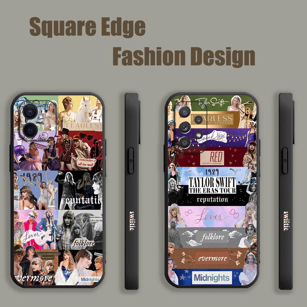 Casing For Samsung A7 2018 A13 Lie A01 A3 M01 A24 A54 A04 A04s A25 Core Taylor Swift goddess ...