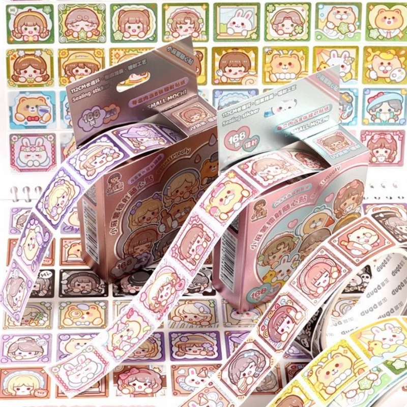 Small Mochi 168sheets /box Fresh and cute color scheme, movie film ...