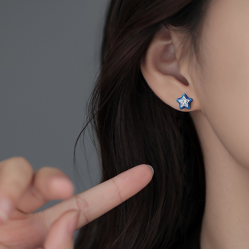 Simple Korean INS Style Y2k Cool Sweet Spice Girls Five-pointed Star ...