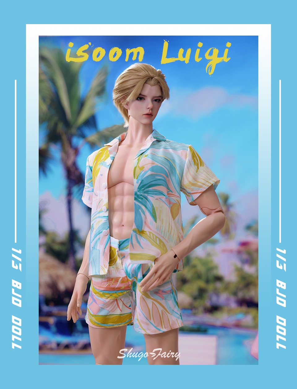 Luigi 1/3 BJD DollS Attractive Of Muscular Beach Guy Cool Style Doll ...