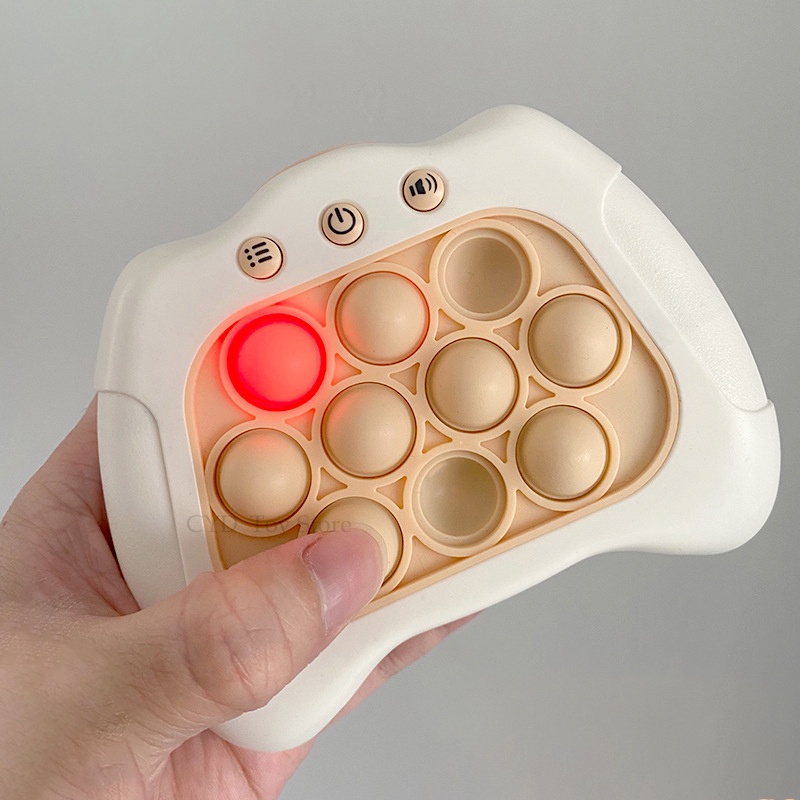 Children Press It Game Fidget Toys Pinch Sensory Quick Push Game Handle ...