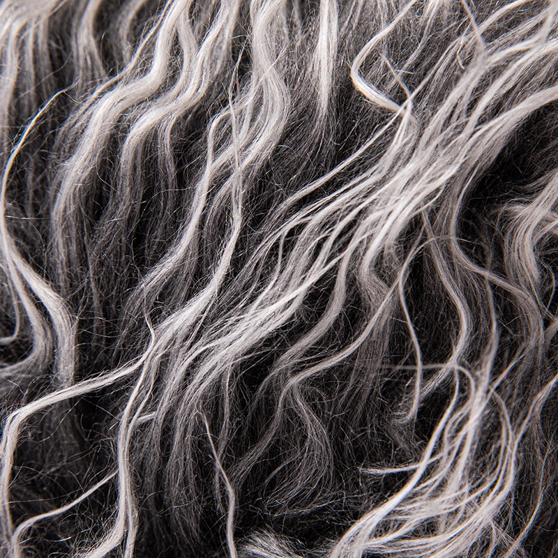 Guapi landlord wig hat personalized hip-hop brimless hat knitted hat ...