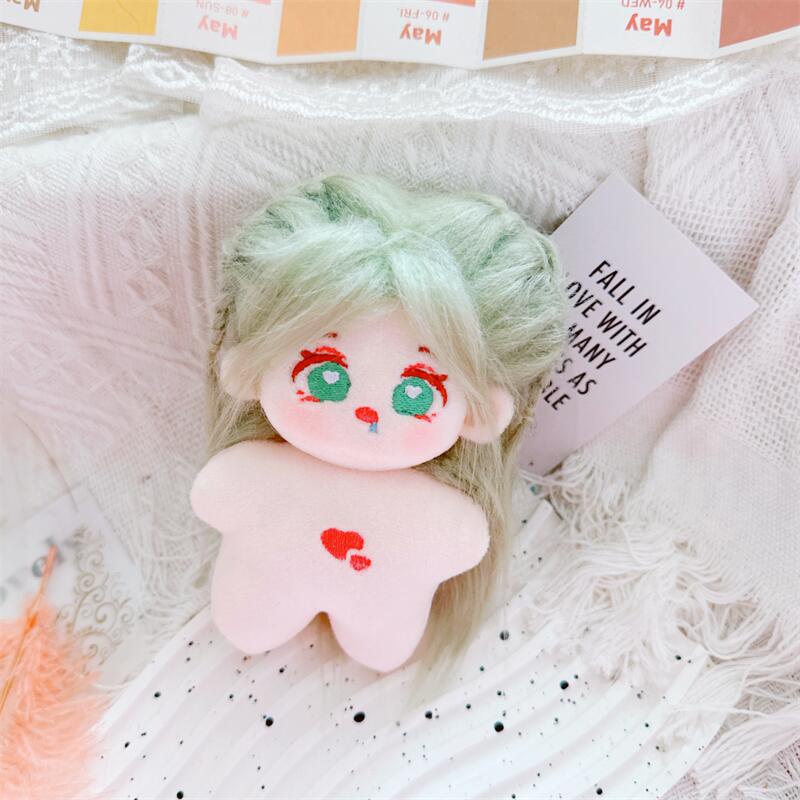 10cm Star Doll Humanoid Doll Plush Toy Mung Bean Brown Star Cute Cotton ...