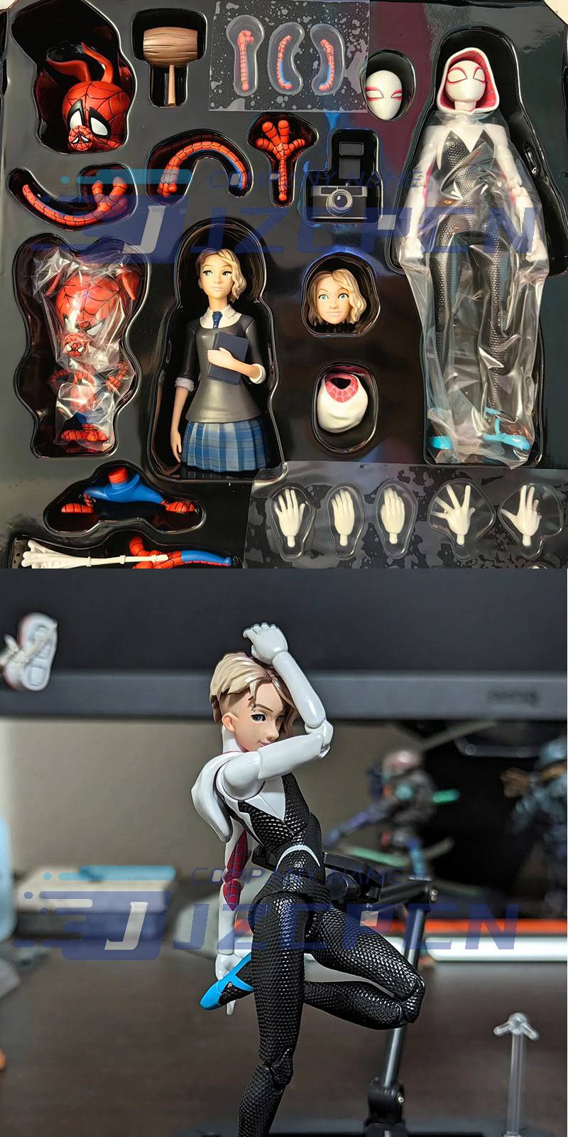 Sentinel Sv Action Spider Gwen Stacy Spiderman Spider Man Into The ...