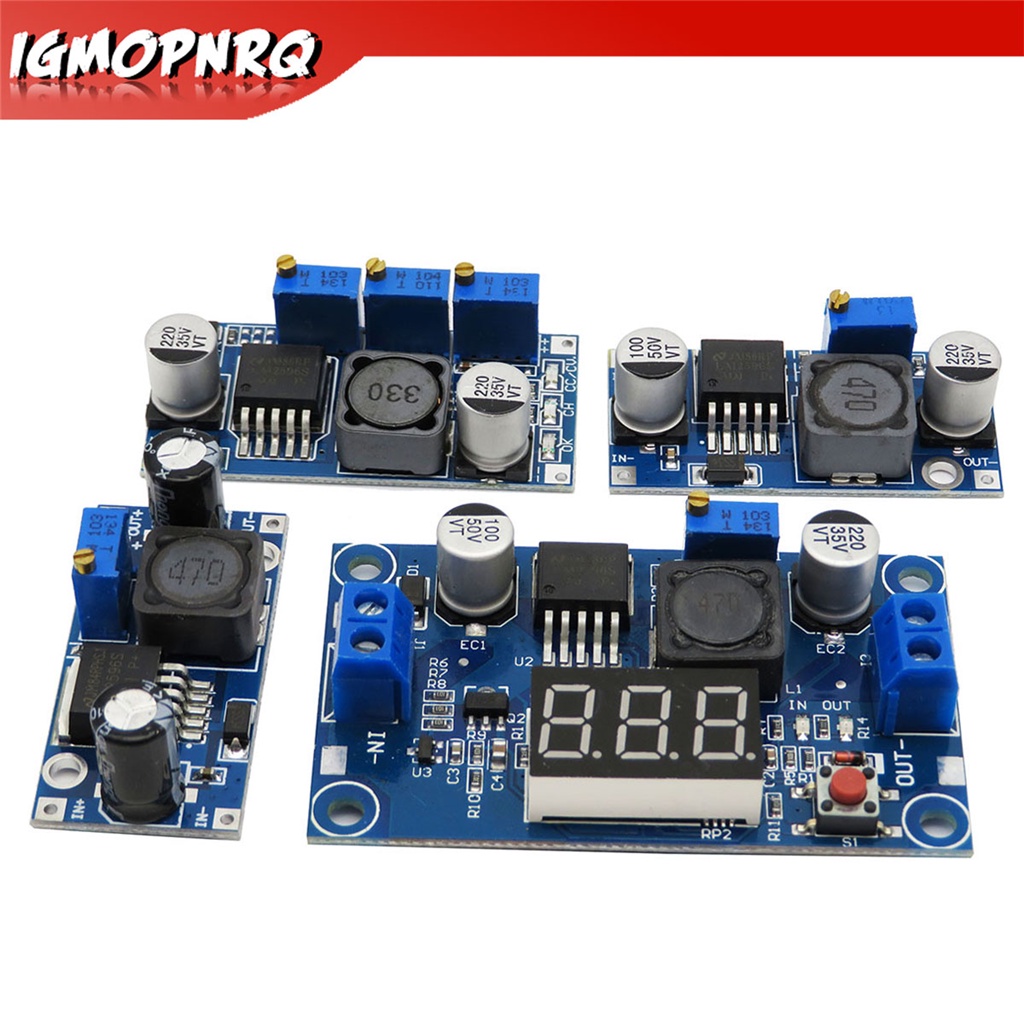 1pcs LM2596 LM2596S DC-DC 4.5-40V adjustable step-down power Supply module High Quality | Shopee ...