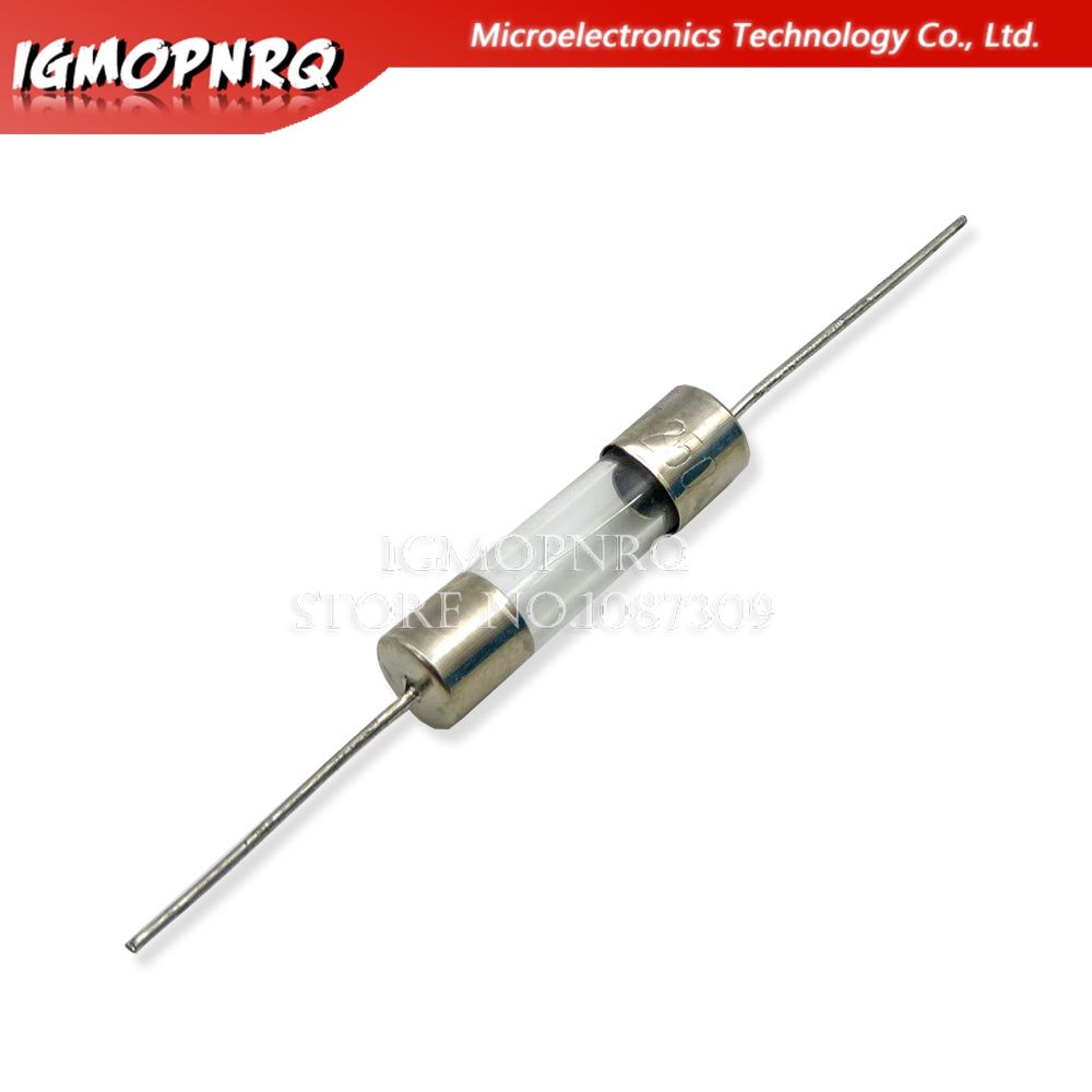 10PCS 5*20mm Fast Break Ceramic Fuse Slow Blow Tube Fuse With pin ...