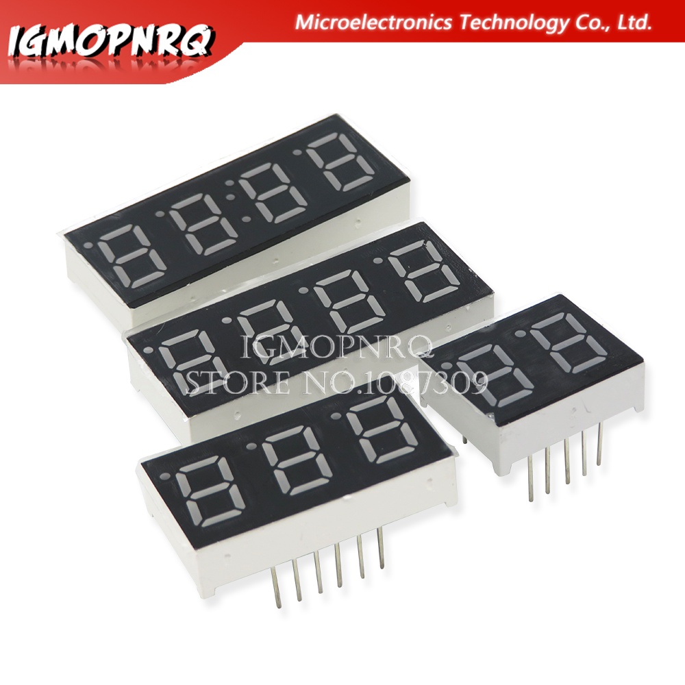 5PCS 0.36inch LED display 7 Segment 1 Bit/2 Bit/3 Bit/4 Bit Digit Tube ...
