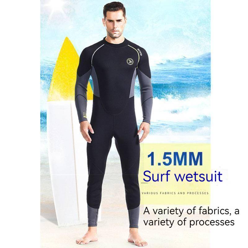 Ready Stock Zcco 1 5mm Neoprene Diving Suit Mens Clothing Ykk Zipper
