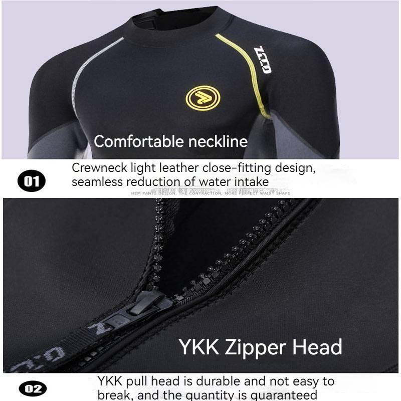 Ready Stock Zcco 1 5mm Neoprene Diving Suit Mens Clothing Ykk Zipper