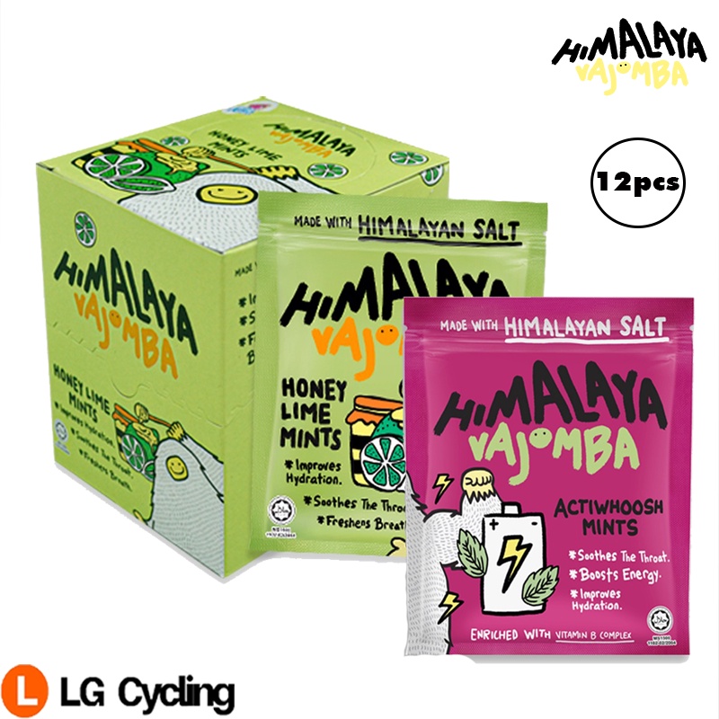 Himalaya Vajomba 1Box (15gx12 Sachet) Honey Lime Mints Candy ...
