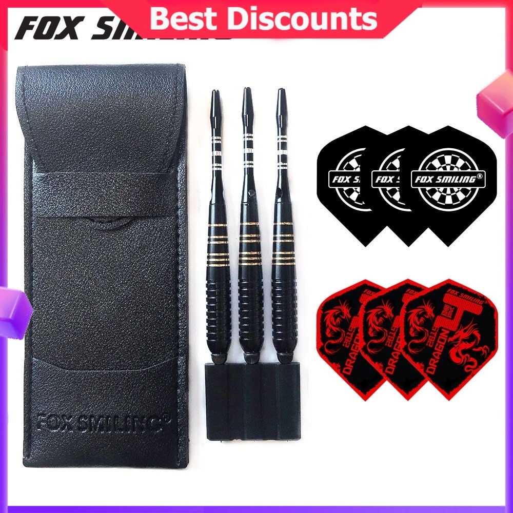 FOX SMILING 3pcs/set Professional Dart Pin 20g 22g 24g Black Golden ...