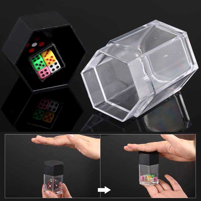 Big Explosion Trick Magic Prop Mini Colorful Dice Close-up Stage ...