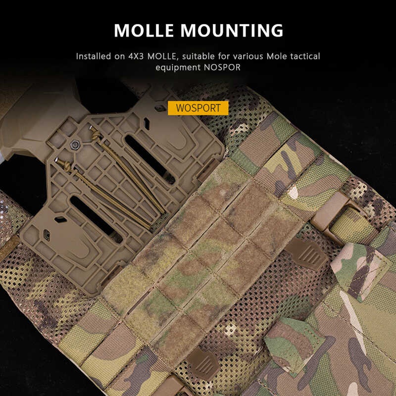 Praktical Mobile Phone Rack Chest Molle Phone Map Holder Carrier ...