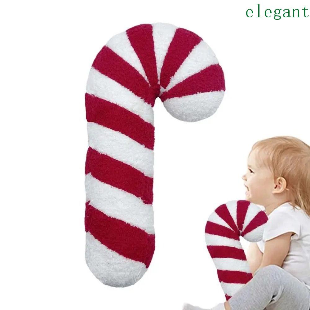 ELEGANT Christmas Candy Cane Plush Toy, Christmas Tree Gingerbread ...