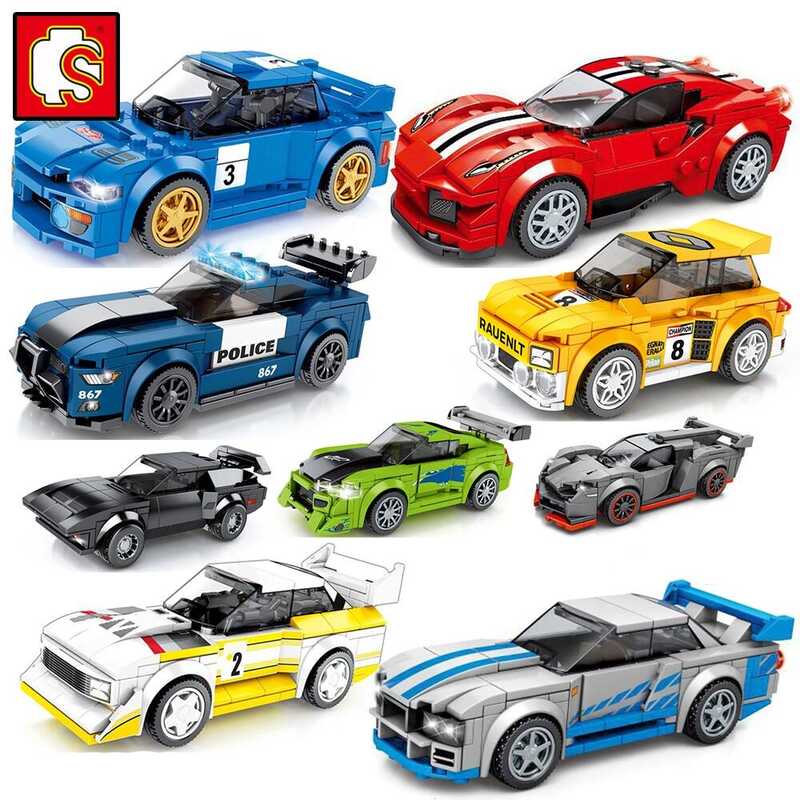 Sembo Blocks Super Race Car F1 Speed Champions Great Vehicle Racing ...